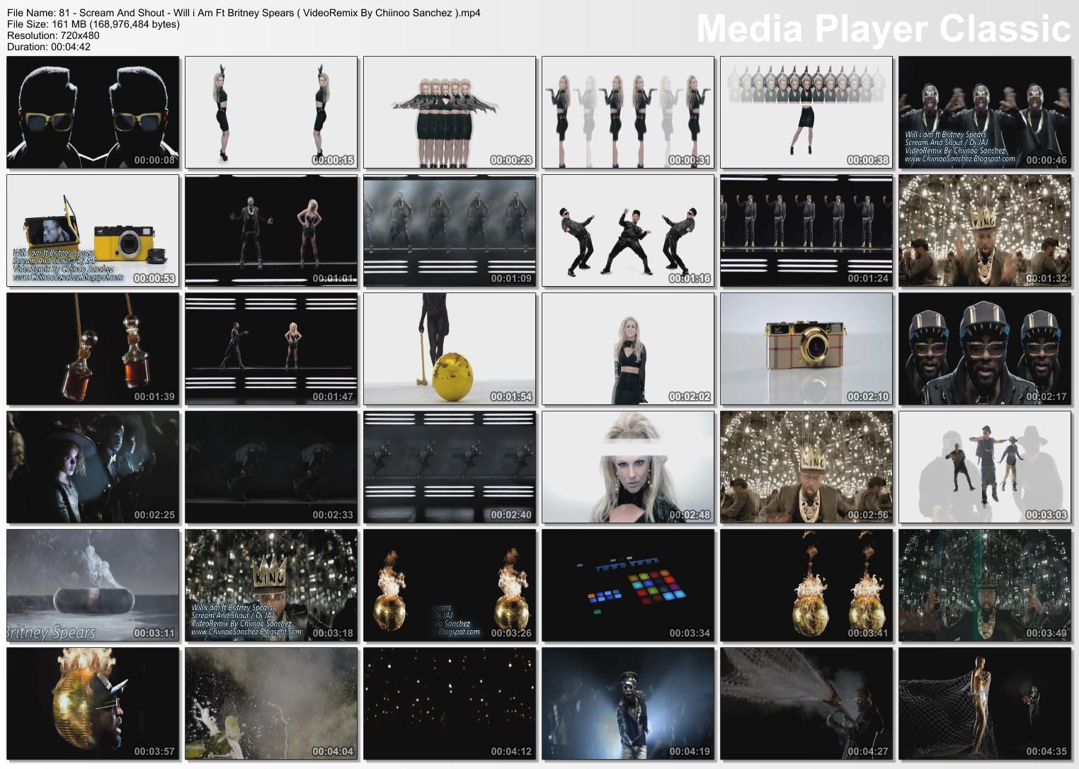 VideoRemixes Chiinoo Sanchez: 82 - Scream And Shout - Will i Am Ft ...